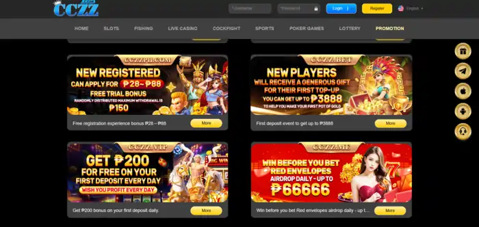 Promotion - CCZZ - Offical Website for Jili Slots Casino Philippines
